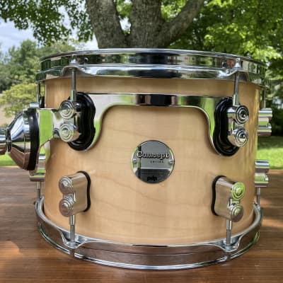 PDP Concept Maple 3 piece bop kit Natural Lacquer 18, 14, 12 | Reverb