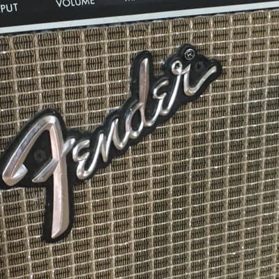 1986 Vintage Fender Sidekick Reverb 20 Blackface Spring | Reverb