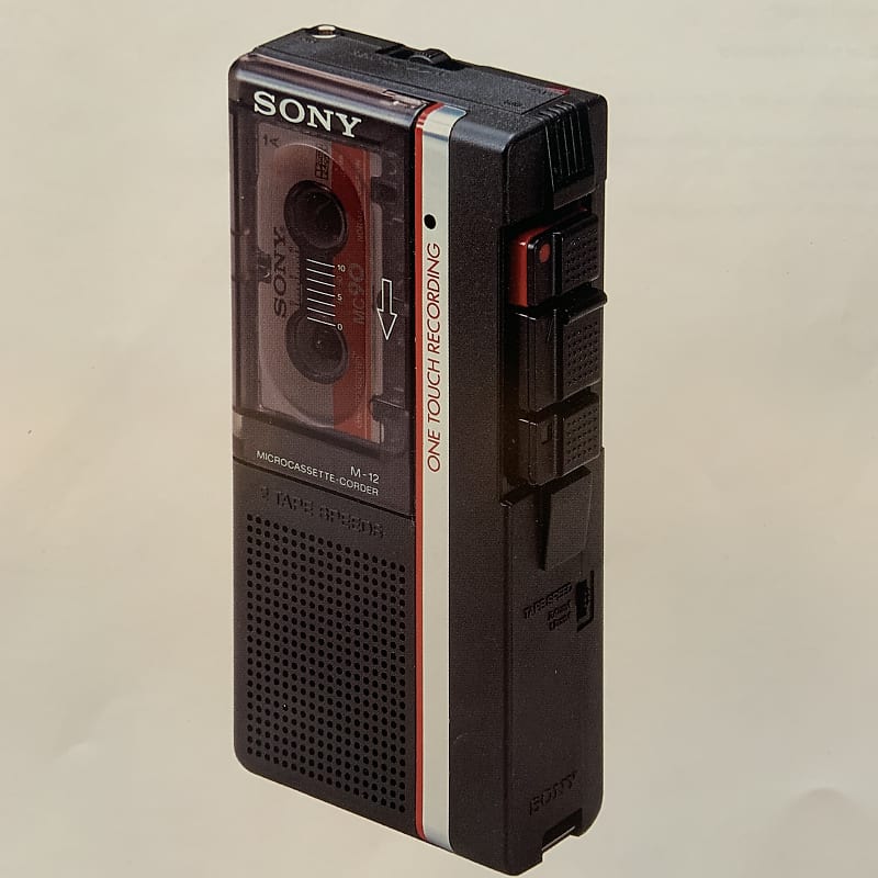 Sony M-12 1987 dealer sheet | Reverb UK