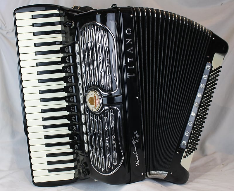 7112 - Black Titano Royal Tone Chamber Piano | Reverb Australia