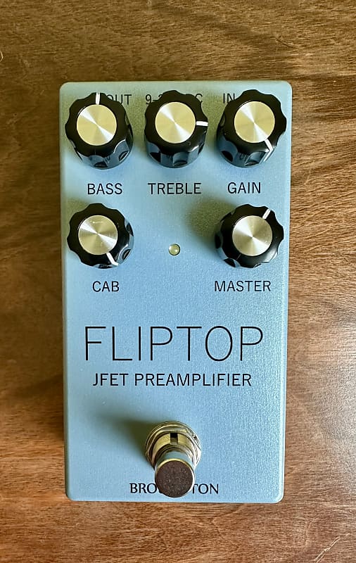 Broughton Audio Fliptop Preamp/Cab Sim 2020s - Blue | Reverb