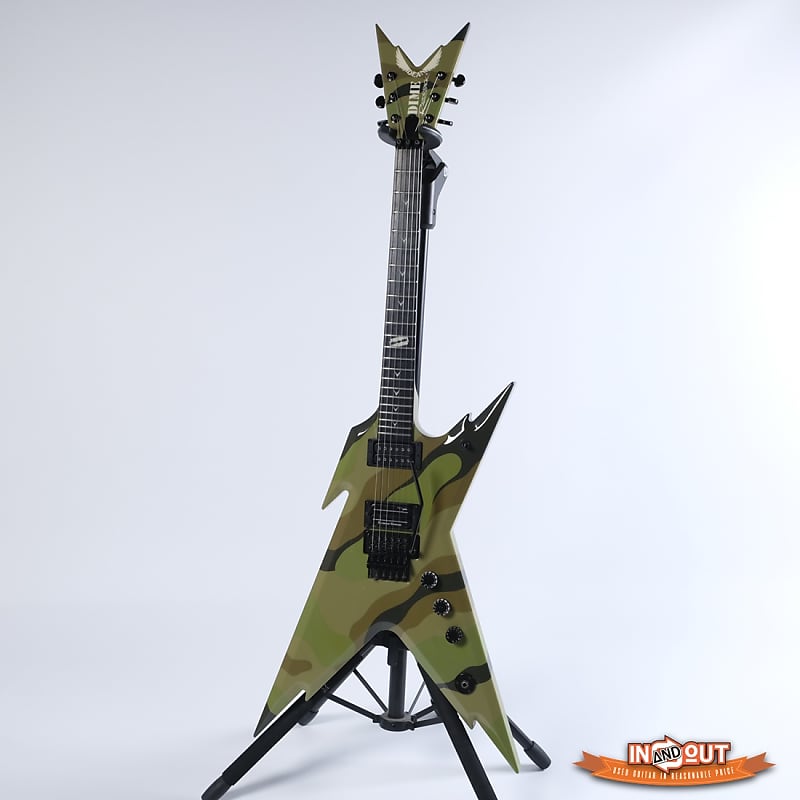 Dean Custom Shop Dime Razorback Camo USA | Reverb