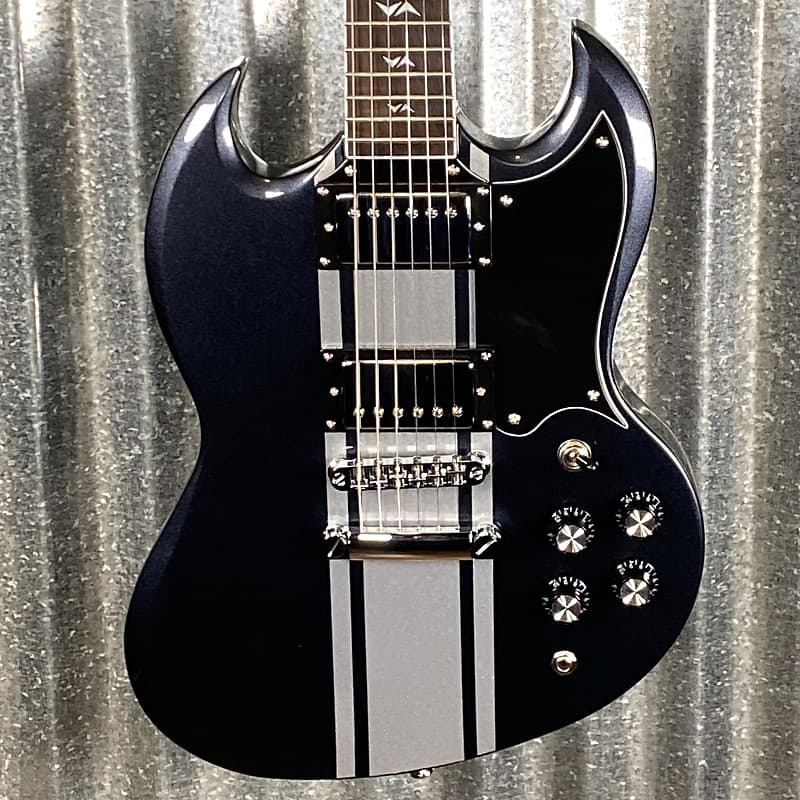 Westcreek Racer Offset SG Black Solid Body Guitar #0110 Used | Reverb