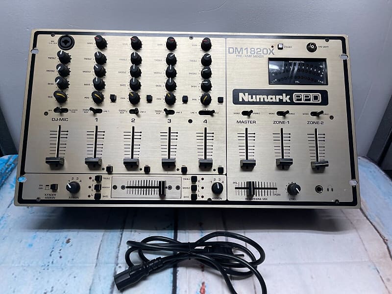 Numark Pro DM1820X Pre/Amp Mixer Gold Limited Edition Pro | Reverb