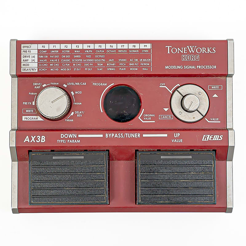 Korg ToneWorks AX3B – Compact Multi-Effects Processor for | Reverb