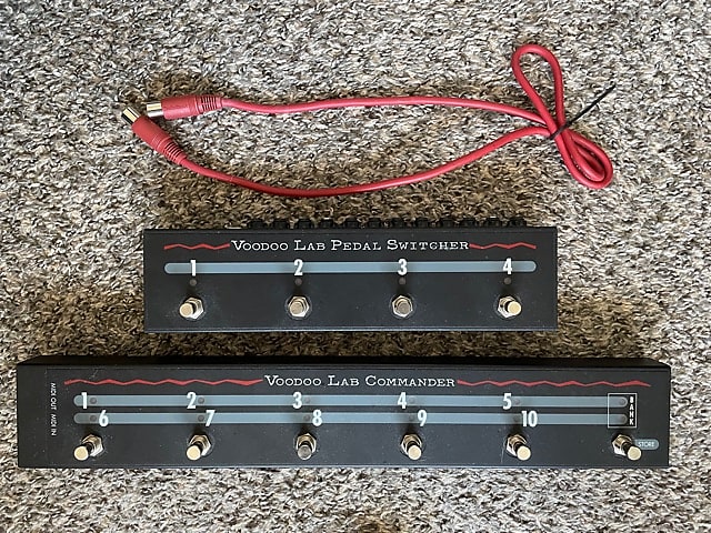 Voodoo Lab Commander and Pedal Switcher 2010 black | Reverb