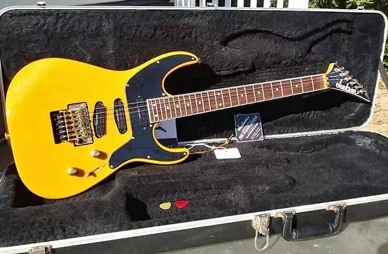 Jackson X Series SL4X Soloist Butterscotch Mint Cond. With | Reverb