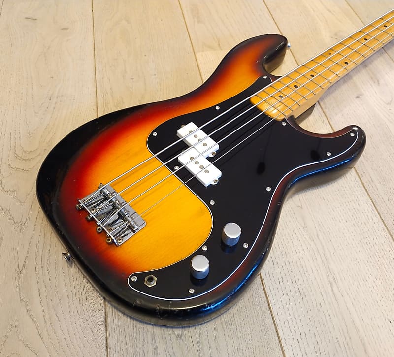 Musima Precision Action Bass 1980s Sunburst | Reverb UK