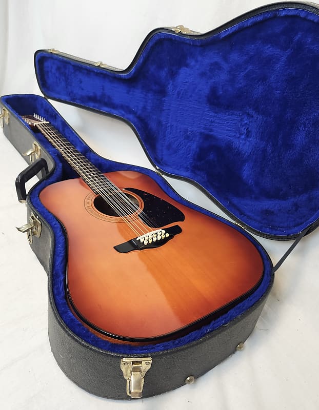 Antoria Vintage D-302 12-String Acoustic Electric Guitar, | Reverb