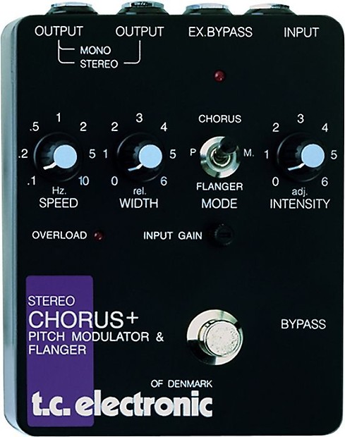 TC Electronic Stereo Chorus + Pitch Modulation and Flanger | Reverb