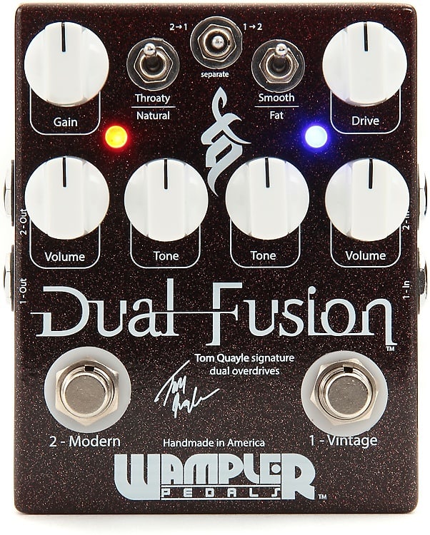 Wampler Dual Fusion Tom Quayle Signature Overdrive V2 | Reverb