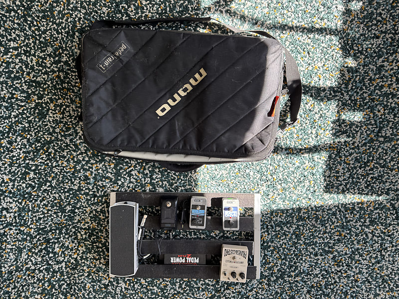 Mono Pedaltrain-1 w/ Mono Bag | Reverb