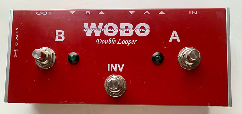 WOBO Guitar Electronics Double Looper 2010 - Rouge | Reverb