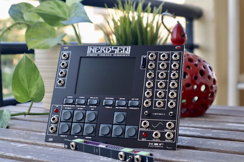 XOR Electronics NerdSEQ + 2HP MIDI Expander Black | Reverb