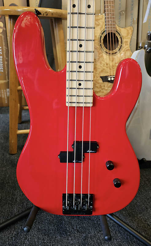 Charvel 1B Bass Red/Vintage/Great Shape | Reverb