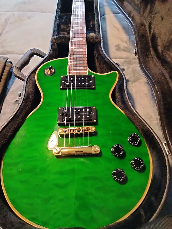 Firefly Elite LP - Green | Reverb