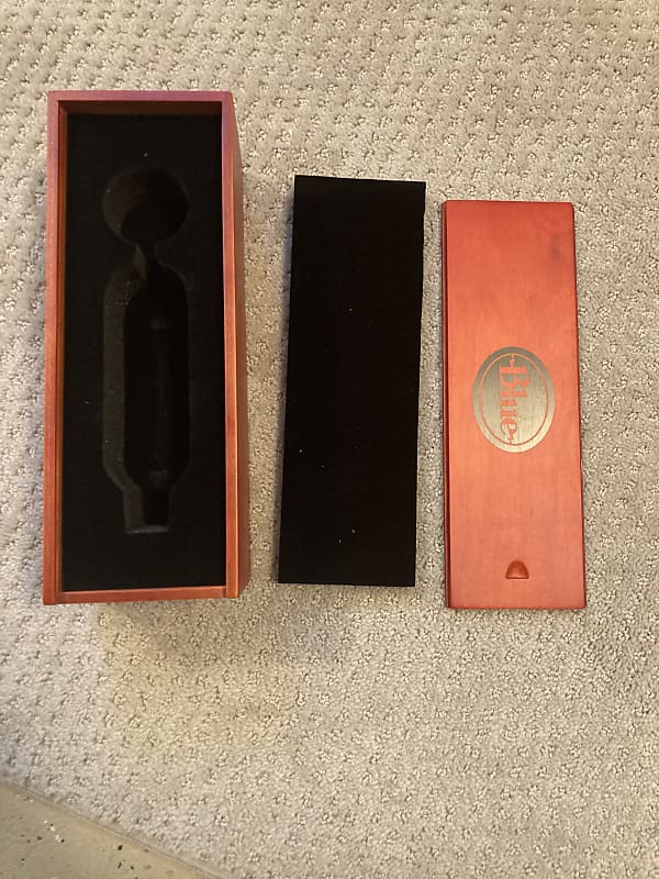 Blue Spark Wood Microphone box | Reverb