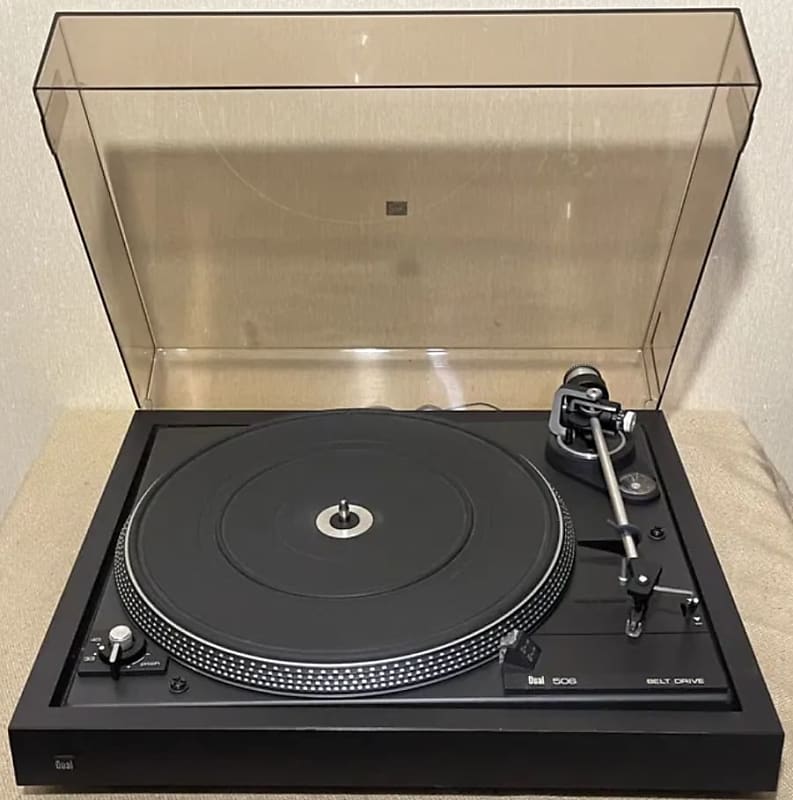 DUAL CS 506 Rare Vintage Belt Drive Turntable, Ortofon ULM | Reverb