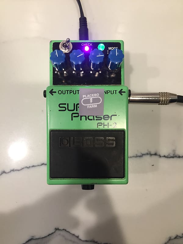 Boss SUPER Phaser PH-2 MODDED PH2 Placebo Farm w/Video Demo | Reverb