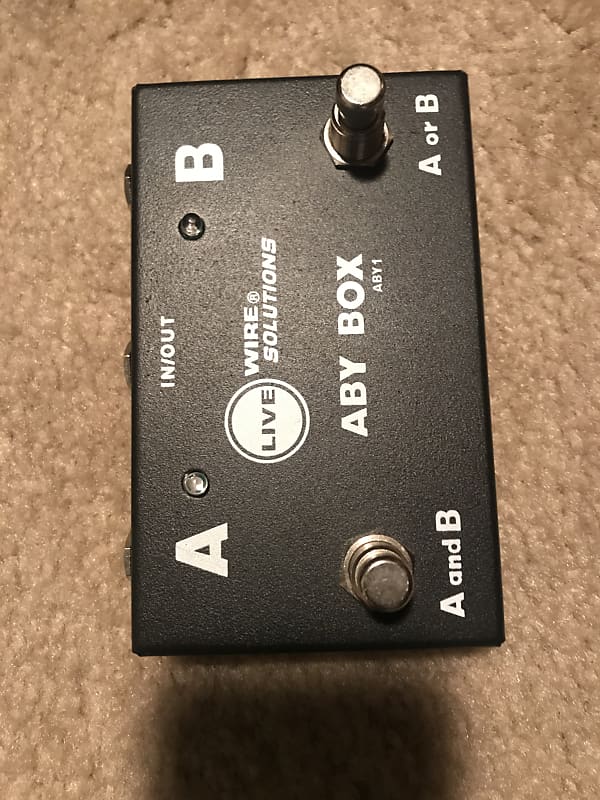 Live Wire ABY1 Footswitch | Reverb