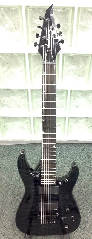 Jackson 7 String Electric Guitar N931 Charcoal Burst | Reverb