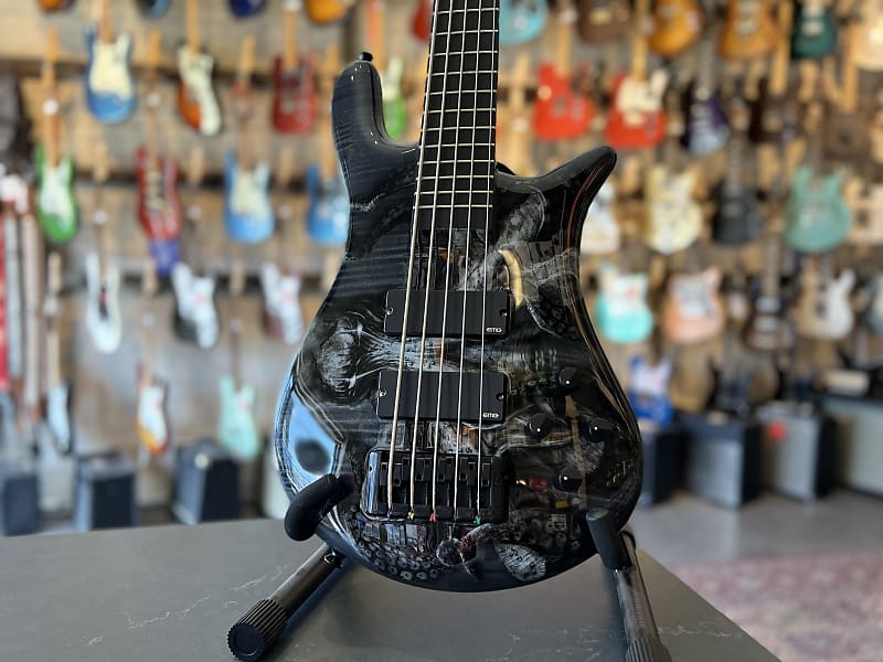 Spector Euro 5 LE Squid - Black Stain Gloss | Reverb