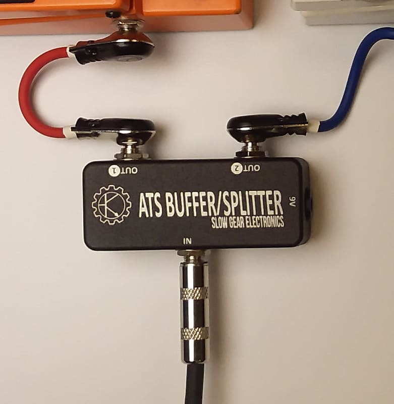 Slow Gear Electronics ATS Buffer/Splitter - Black | Reverb