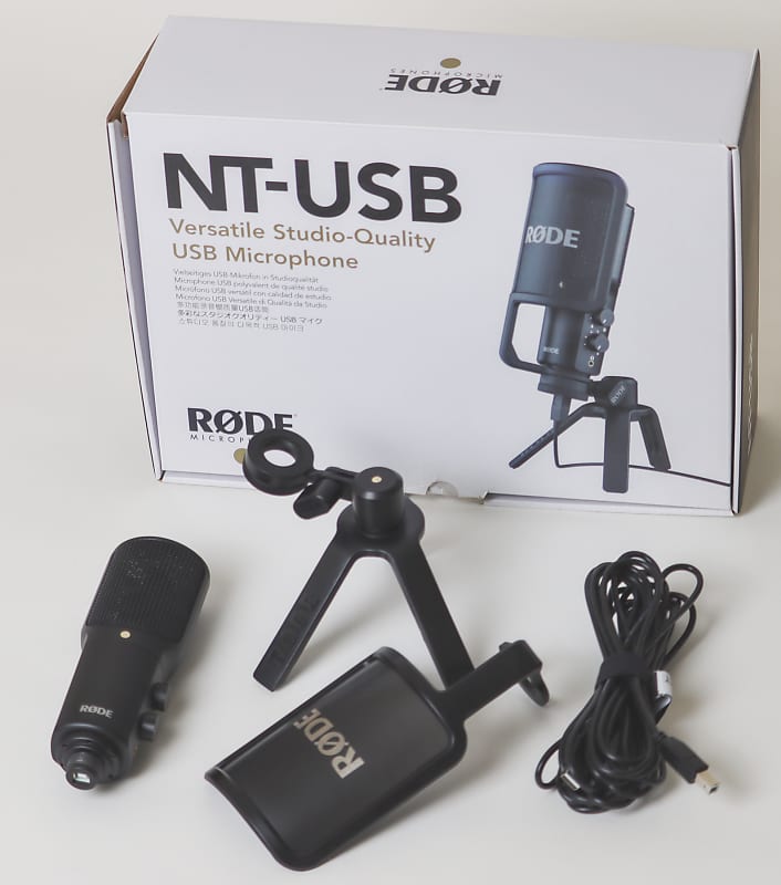 RØDE NT-USB Condenser USB Microphone | Reverb