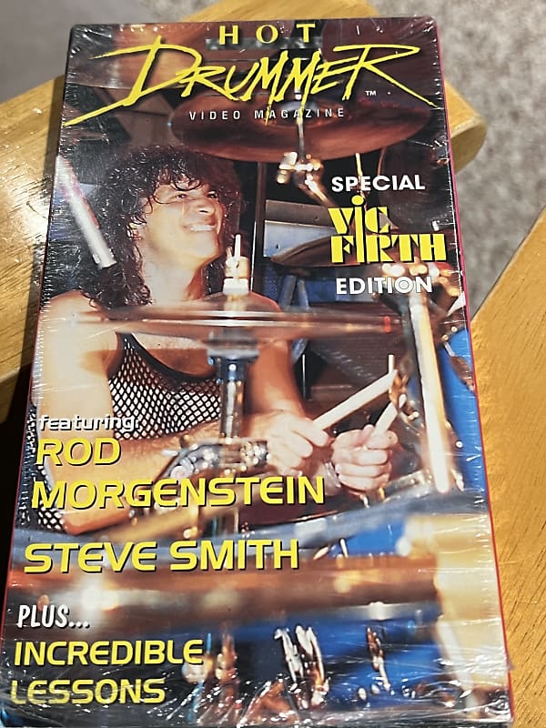 Hot Drummer Video Magazine w/ Steve Smith & Rod Morgenstein | Reverb