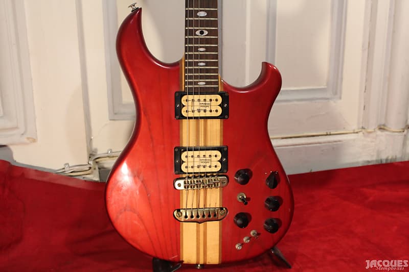 Aria Pro II RS-X70 translucent red 1981 | Reverb