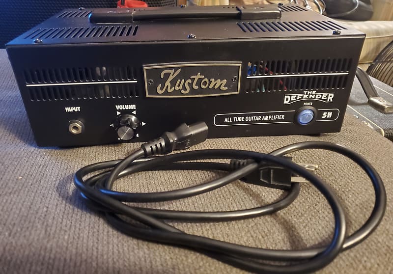 Kustom The Defender 5H Tube Guitar Amp 2010s Black | Reverb