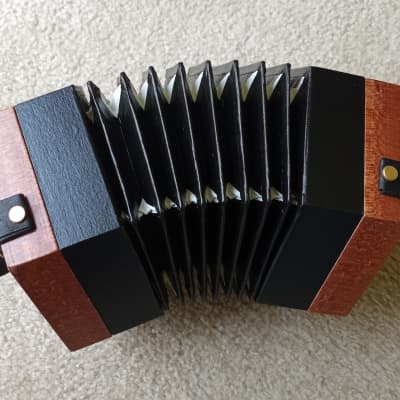 Brand New 30 Button English Concertina with soft case. | Reverb