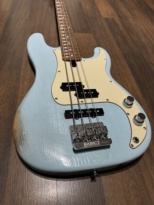 Hansen Kustoms PJ Bass 2020 - Sonic Blue | Reverb