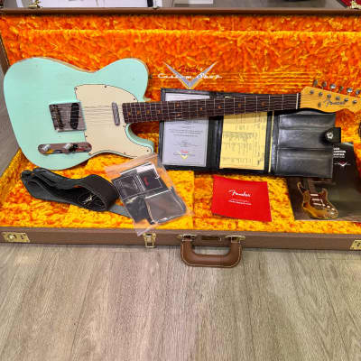 Fender Custom Shop LTD `61 Telecaster Relic Faded/Aged Surf | Reverb