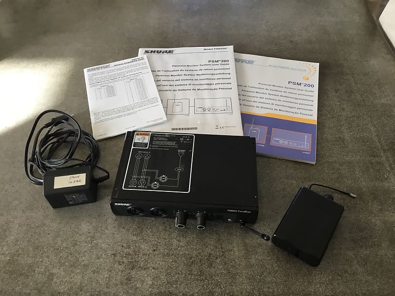 Shure PSM200 In-Ear Personal Monitoring System | Reverb