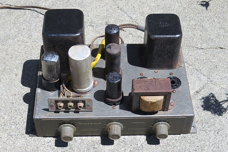 Heathkit A7 A-7 mono Tube Amplifier Project 1962 Monoblock | Reverb