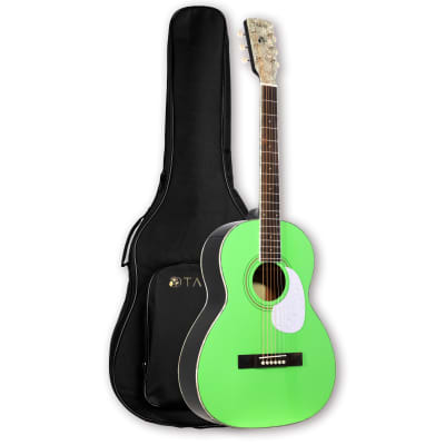 TARIO 12 Strings Acoustic Electric Cutaway Guitar Curly Ash | Reverb