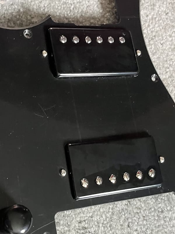 lefty Schecter Sun Valley Super Shredder loaded pickguard | Reverb