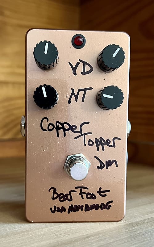 Bearfoot FX Copper Topper Distortion Machine ( early Vox | Reverb