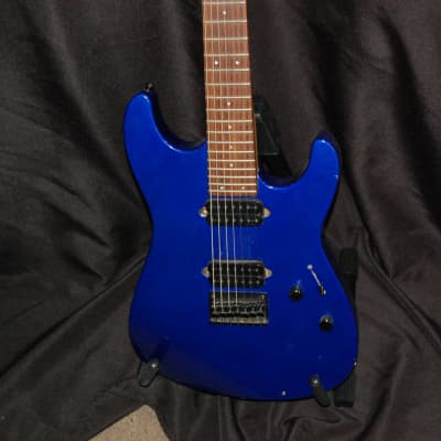 Squier Stagemaster 7-string Cobalt Blue Stage Master Seven | Reverb