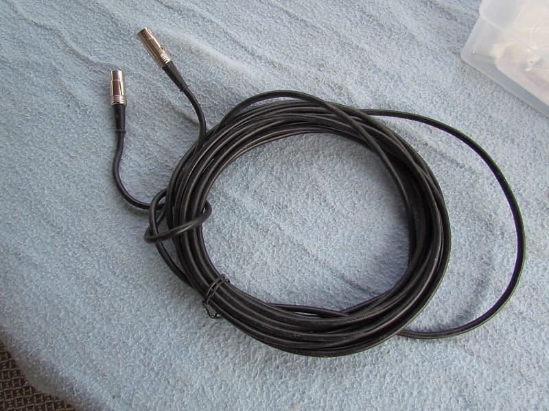 25' 7-Pin DIN Footswitch Amplifier Cable Works Great! | Reverb
