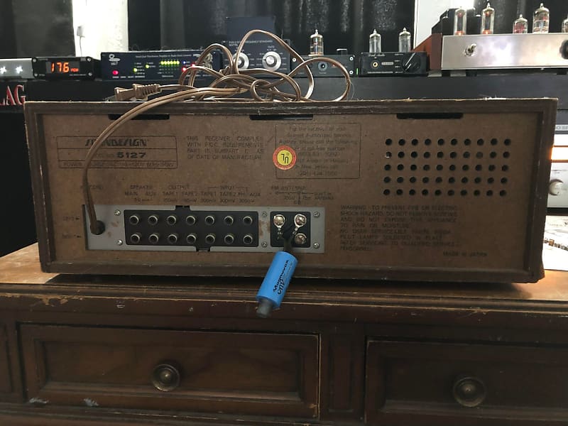 Soundesign Stereo AM/FM Receiver 5127 Vintage Silver face | Reverb