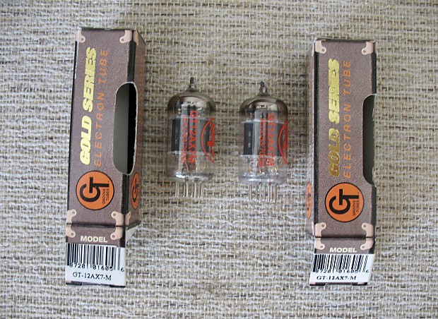 NOS Groove Tubes GT12AX7M Mullard Style Preamp Tubes | Reverb Canada