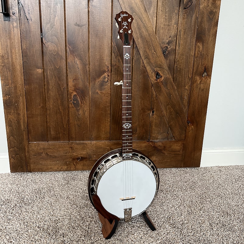 Yates Mule Wood Tone Ring Banjo 2017 Natural | Reverb