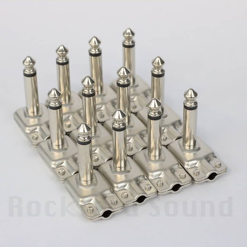 Squareplug SP400 – 12 pcs Low-Profile ¼” Right Angle Pancake | Reverb