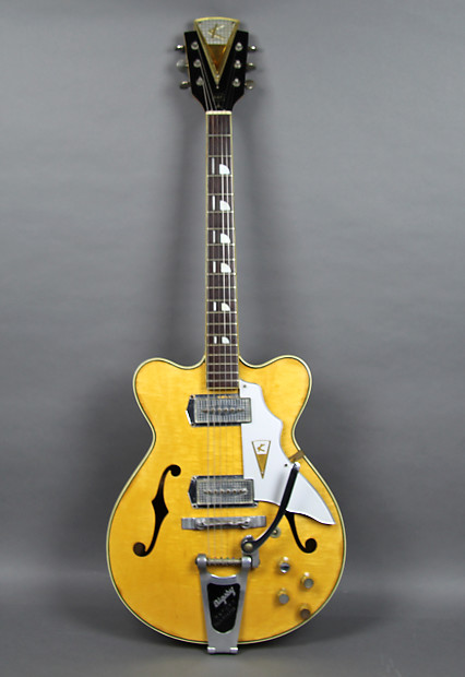 Kay Jazz II Model K-775 Natural Hollowbody Electric Guitar | Reverb