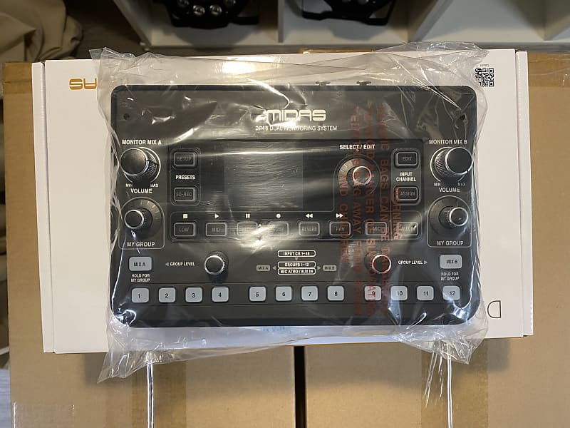 Midas DP48 Personal Monitor Mixer with Mounting Bracket | Reverb