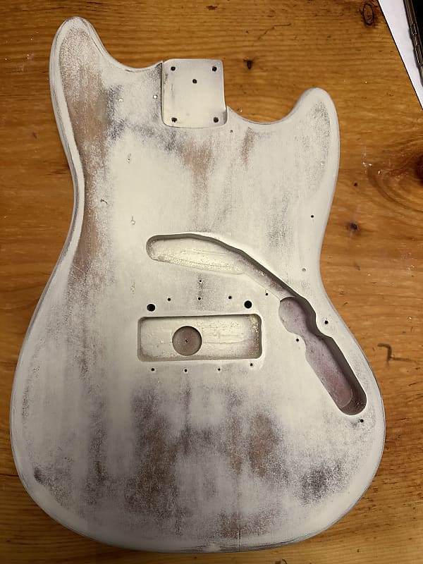 Fender Bronco body 1968 - Unfinished | Reverb
