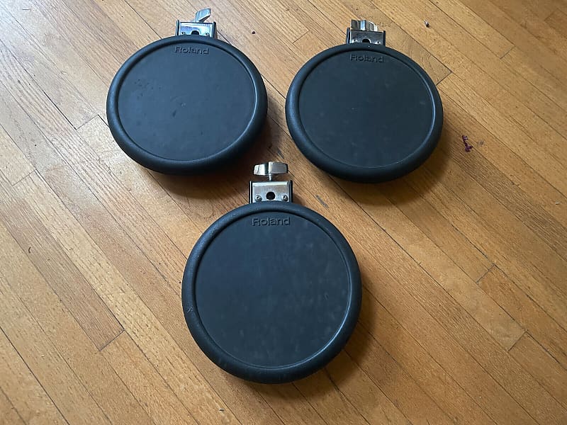 3x PACK Roland PD-8 electronic drum tom cymbal pad pd8 Dual | Reverb