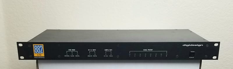 Digidesign 882 I O Protools Digital Audio Interface See Ad Reverb